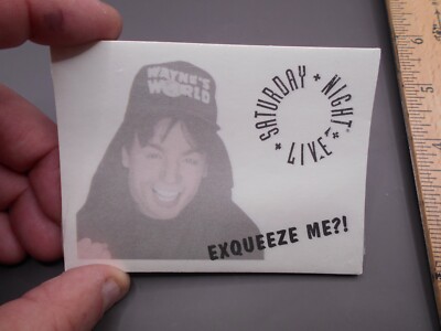 Vintage SATURDAY NIGHT LIVE POST-IT NOTES Sealed Wayne's World Mike ...