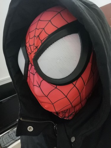 Ultimate Spider-Man Mask Spiderman Cosplay Masks Costume Lenses Props ...