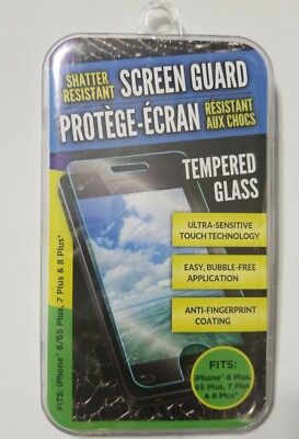 iPhone Screen Protector Shatter Resistant Tempered for iPhone 6,6S,7 ...