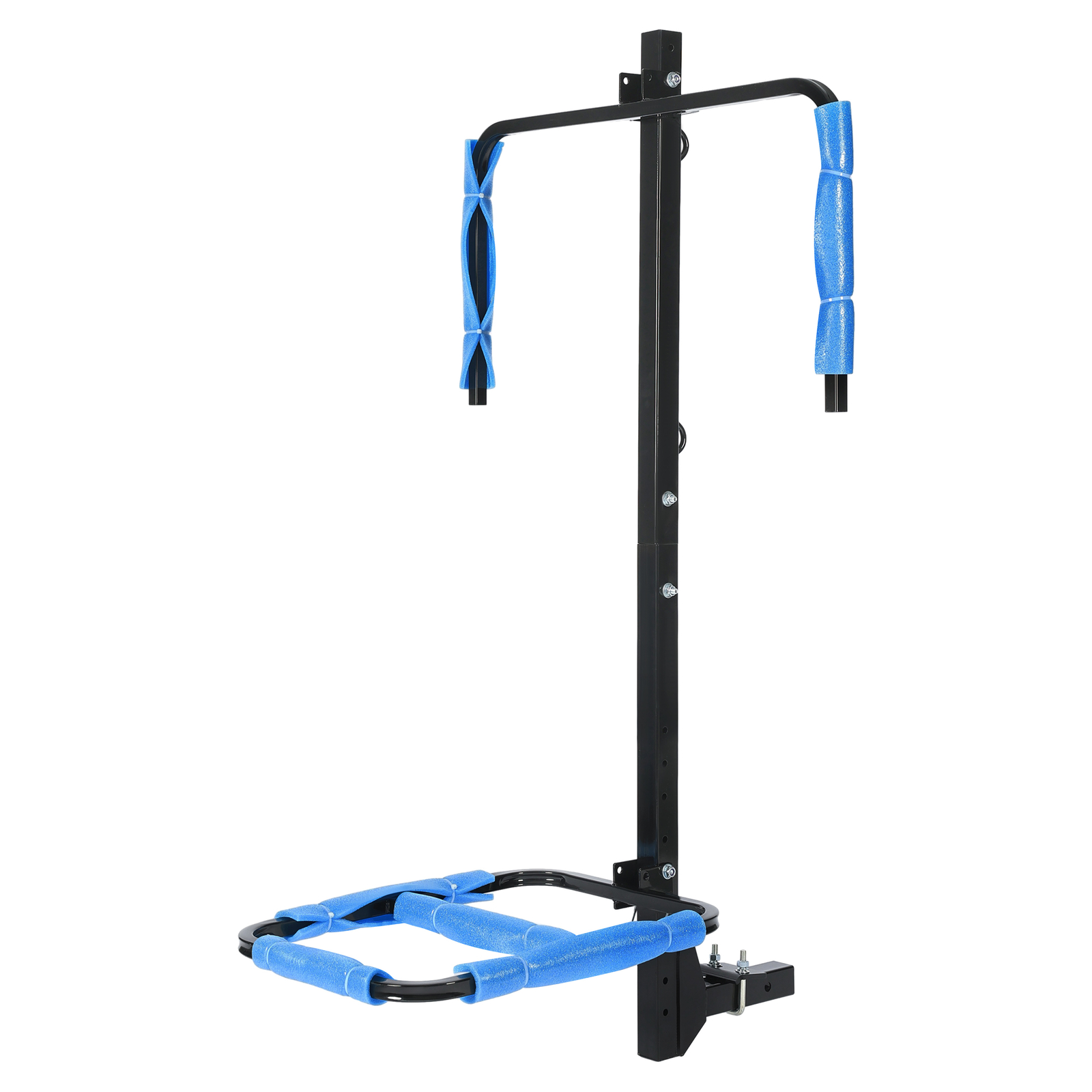 RV Hitch Mount Kayak Rack Standing Kayak Carrier W/ 2'' Receiver Hitch ...