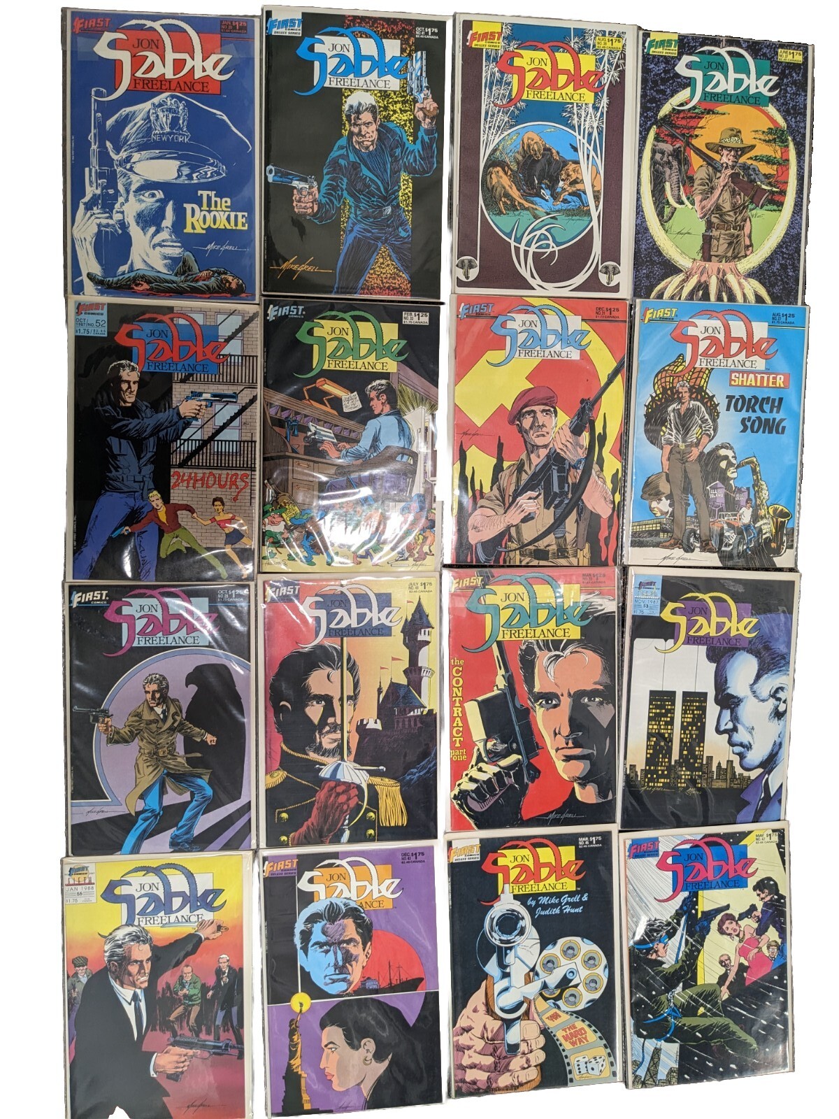 Jon Sable Freelance Lot, 32 Issues, First Comics Grell | eBay
