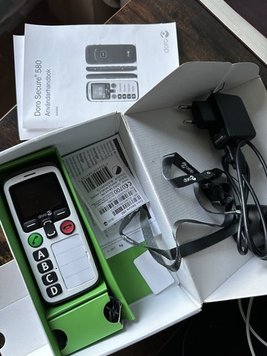 Doro Secure 580 Phone With Box And Accessories | eBay