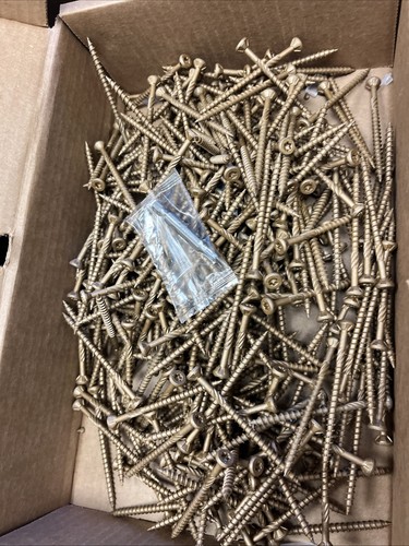 10 In. X 3 In. Star Drive Flat Head Exterior Wood Deck Screws (5lbs) No ...