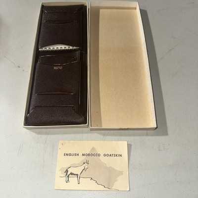 Vtg Lord Buxton Brown Convertible Wallet - Bifold - New In Box Morocco ...