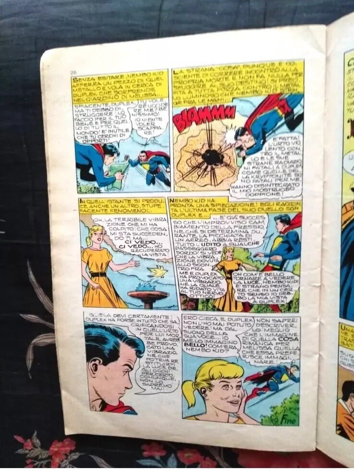 SUPERMAN ITALIAN EDITION 1959 SUPERBOY 68 FIRST APPEARANCE BIZARRO VERY ...