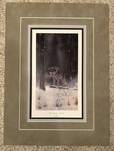 Rick Kelley "THE SHADOW HUNTER"-Wolf-Wolves-Timberwolf-Winter-Wildlife ...