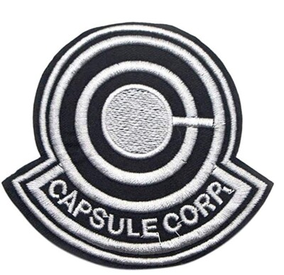 DBZ Capsule Corp Logo Embroidered 3 inches Tall Iron on Patch | eBay