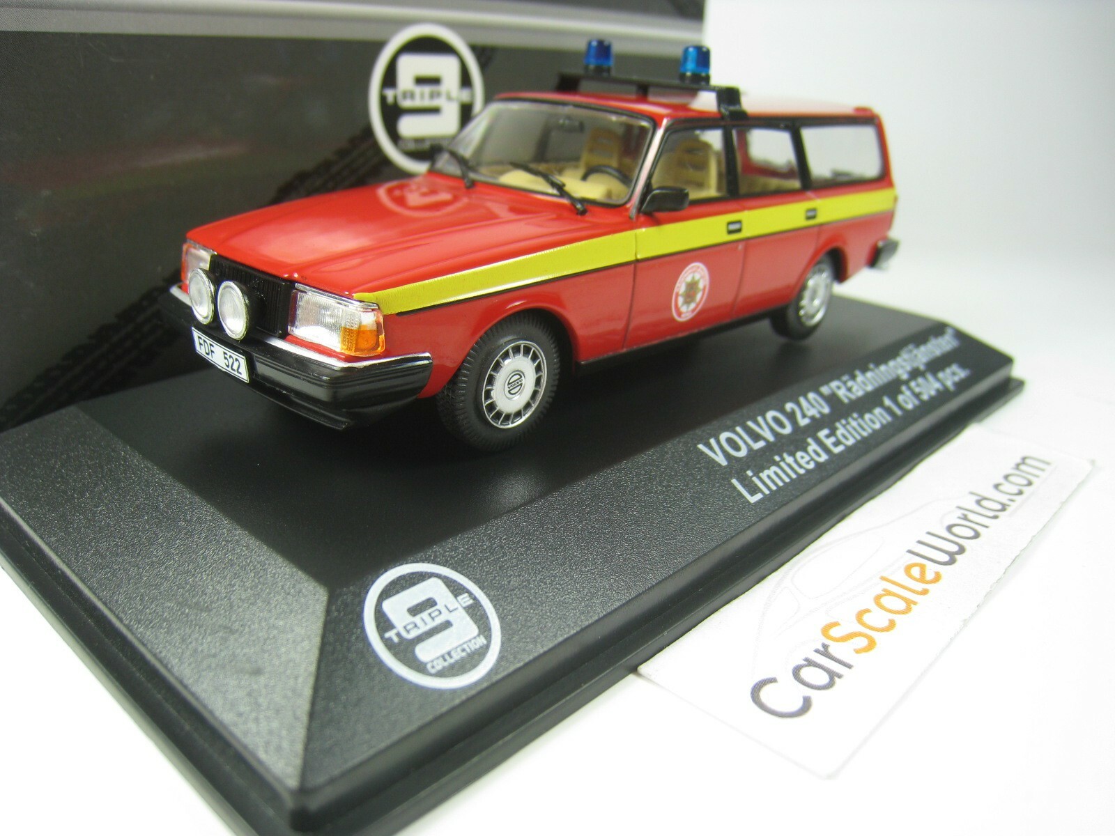 Volvo+240+bomberos+1983+-+Triple+9+1%2F43 for sale online | eBay