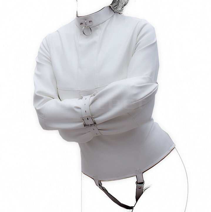 Asylum Straitjacket Body Harness Straight Jacket Costume Armbinder ...
