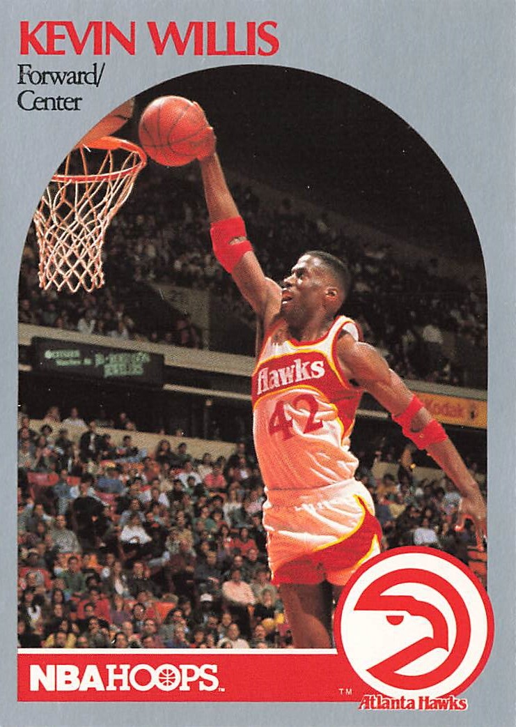 1990 Hoops #37 Kevin Willis Atlanta Hawks | eBay
