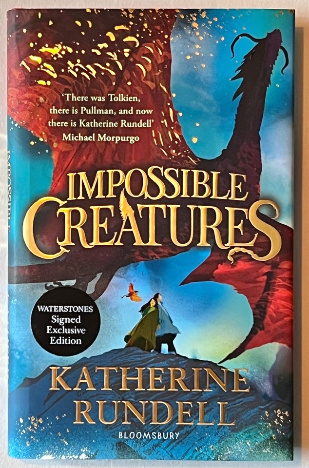 Impossible Creatures - Katherine Rundell Signed Sprayed Excl. UK 1/1 HB + Extras | eBay UK