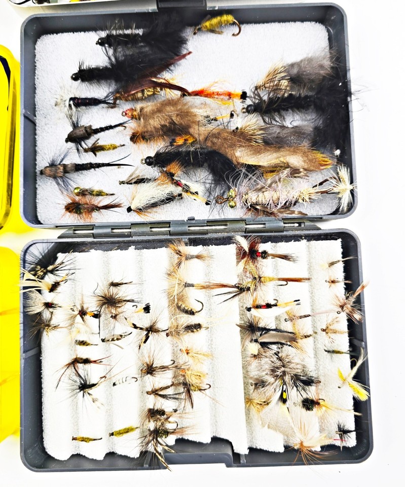 6 Vintage Fly Boxes Filled With Flyrod Lures Perrine Trout Unlimited ...