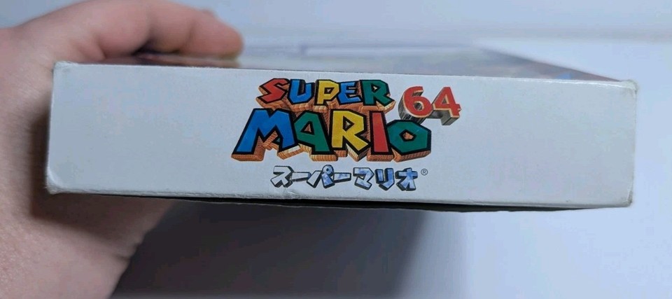 Super Mario 64 Nintendo 64 N64 Japanese). Box & Game Only. No Manual ...