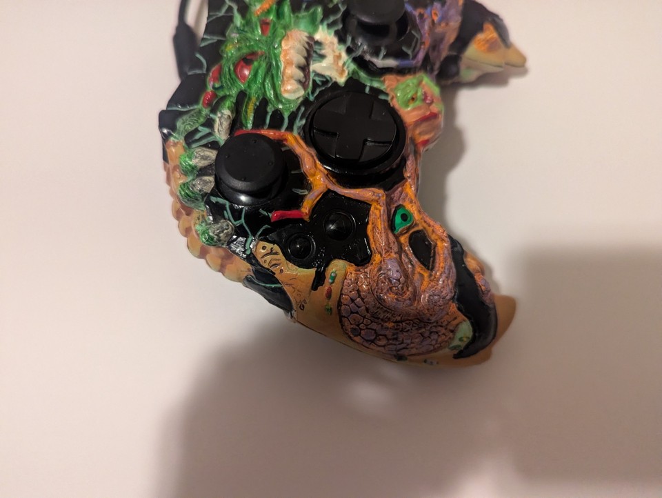 Xbox 360 Freak Series Alien Infection Controller Untested/Returns ...