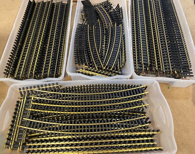 Huge Lot Brass 173+ Pcs G Scale Track Aristo Craft USA Trains LGB ...