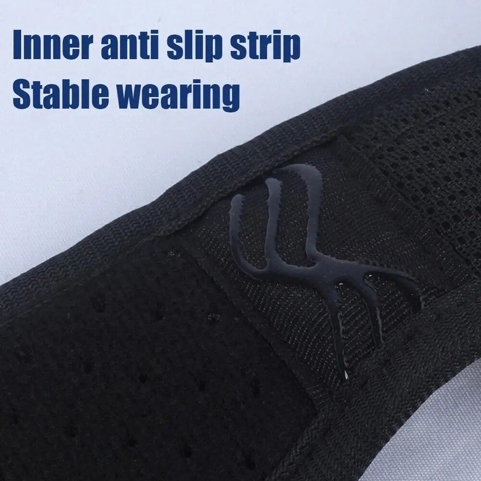 Men Adjustable Inguinal Hernia Support Belt Double Compression Groin ...