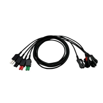 ECG Carbon (RT) Lead wires (Set of 4) Compatible IVY7800 7810(590442 ...