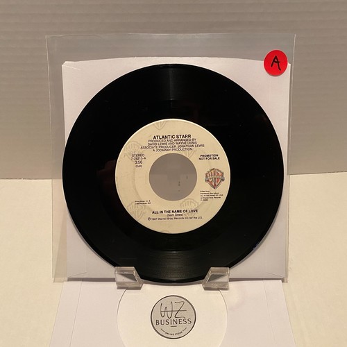 Atlantic Starr – All In The Name Of Love Warner Bros. Records – 7-28215, Promo | eBay