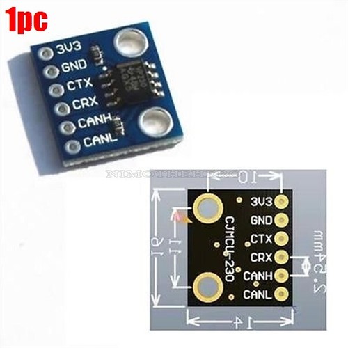 1Pcs Transceiver Communication Module SN65HVD230 Can Bus New Ic yw ...