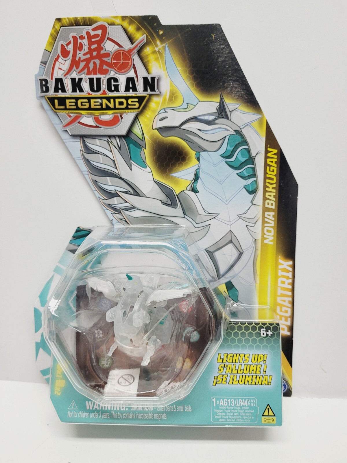 NEW Bakugan Legends Nova Bakugan Diamond Lights Up Pegatrix with ...
