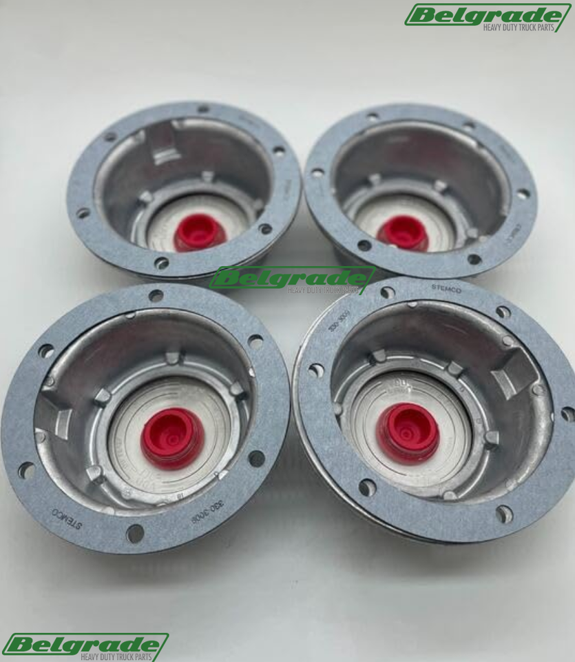 Stemco 340-4009 Hub Cap w/ Gasket 4-Pack No Side Fill ALT# 300-4009 | eBay