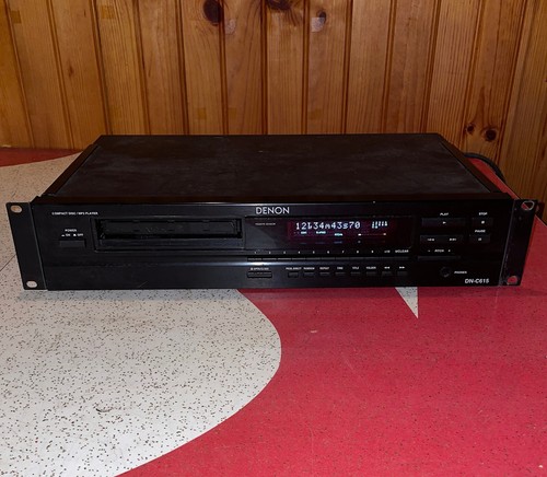 Denon DN-C615 Rack Mount Compact Disc CD MP3 Player No Remote - No CD ...