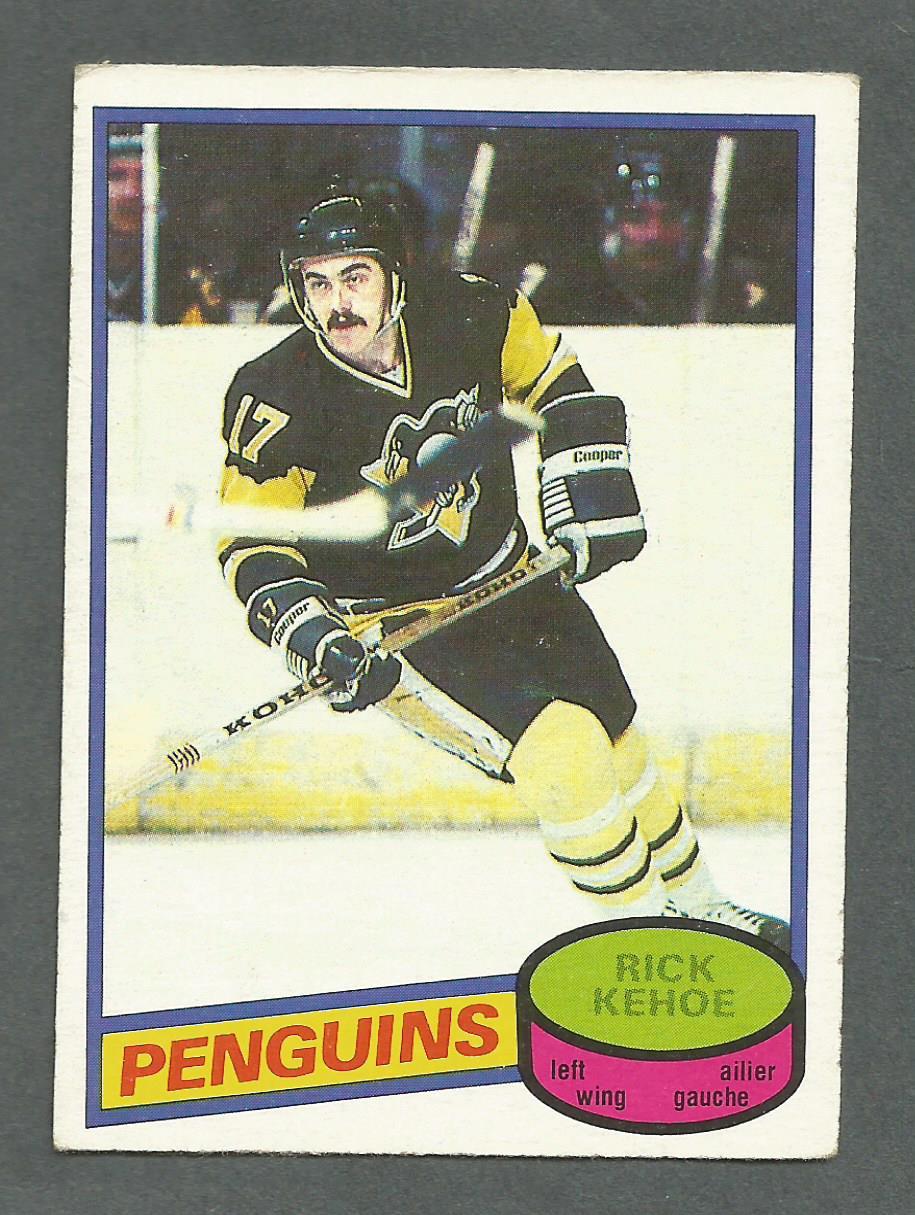 1980-81 OPC O-Pee-Chee Hockey Rick Kehoe #18 Pittsburgh Penguins | eBay