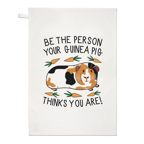 Sein Die Person Ihre Meerschweinchen Thinks Sie Sind Geschirrtuch ...