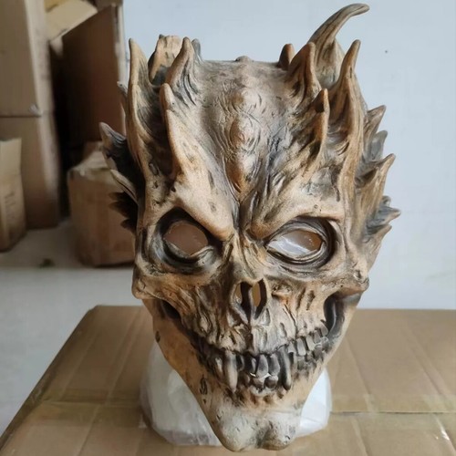 Horror Skull Demon Mask Headgear Cosplay Creepy Ghost Skull Masks ...