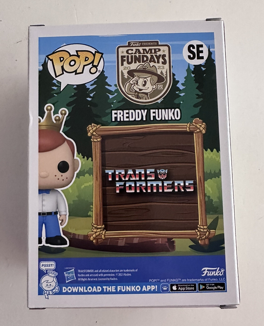 Funko Pop Camp Fundays SE Freddy Funko As Megatron 2023 3000pcs Limited ...