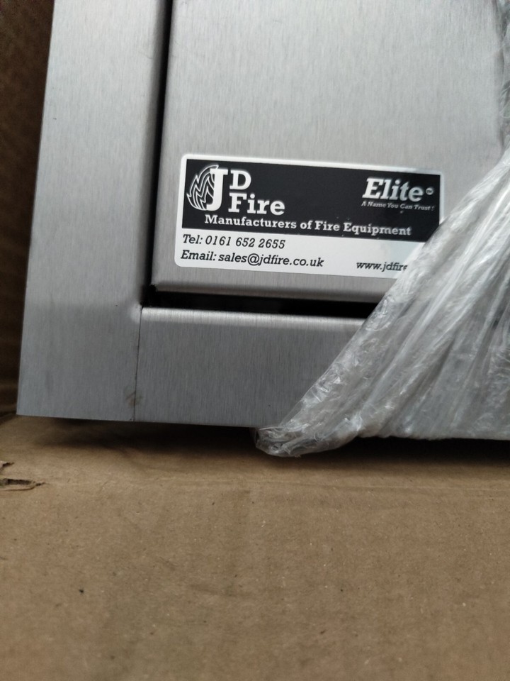 JD FIRE - ELITE - DRY RISER INLET VERTICAL CABINET Stainless Steel ...