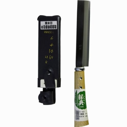 KANENORI Bamboo Hatchet NATA Machete 165mm Double edge Chopper C-121 F ...