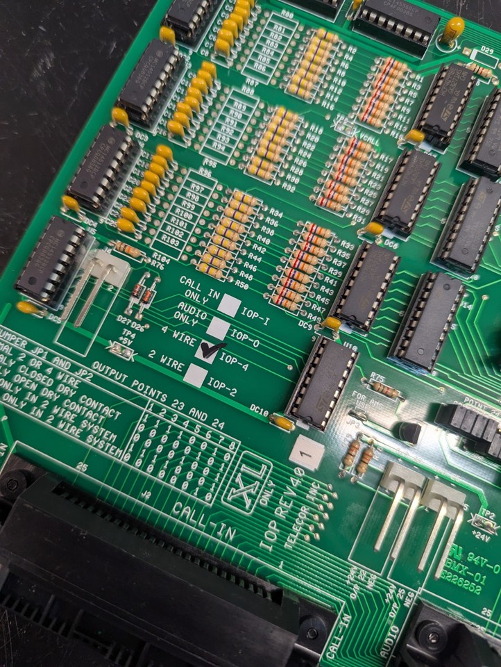 Telecor IOP-4 Rev 4.0 4 Wire Module Communications Board XL Series | eBay