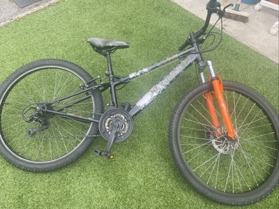 Apollo Interzone Junior Mountain Bike 26" Wheel, Black/Green/Orange ...