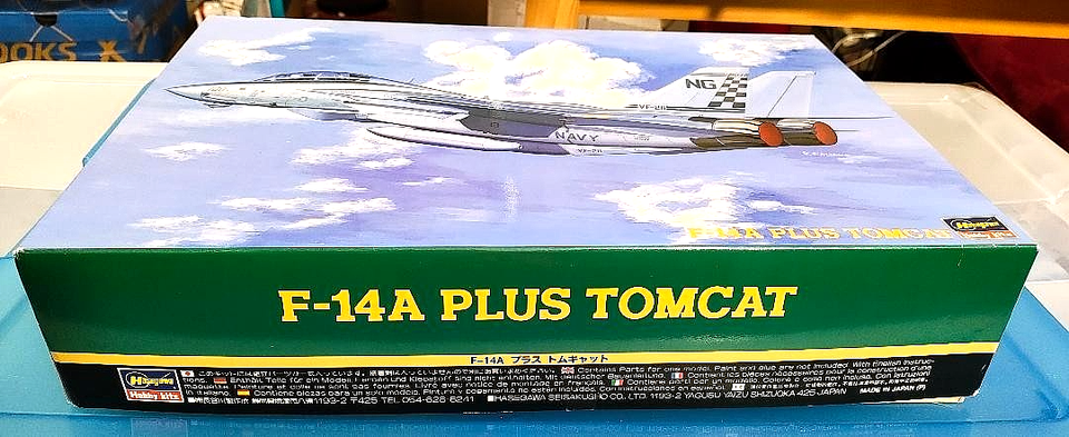 Hasegawa F-14A Plus TOMCAT 1/48 #P23 07023 Open Box, Parts Sealed | eBay