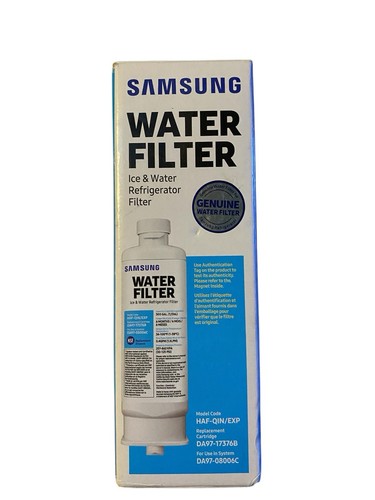 Genuine Samsung DA97-17376B HAF-QIN/EXP Refrigerator Water Filter 1 ...