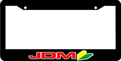 BLACK JDM leaf License Plate Frame | eBay