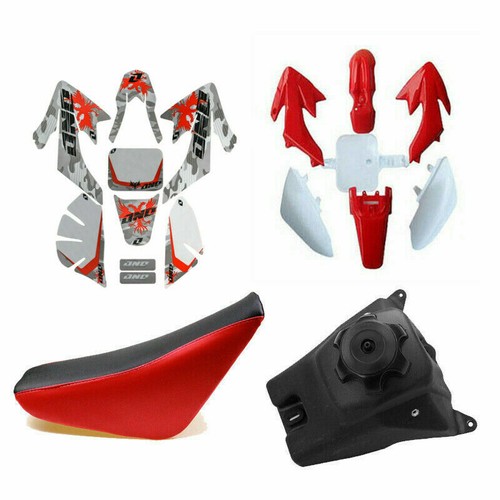 Plastics Fender Kit Sticker Seat Tank XR50 CRF50 110/125cc 70cc Atomik ...