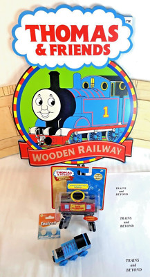 Thomas & Sodor Celebration Caboose (2 trains) Thomas & Friends Wooden ...