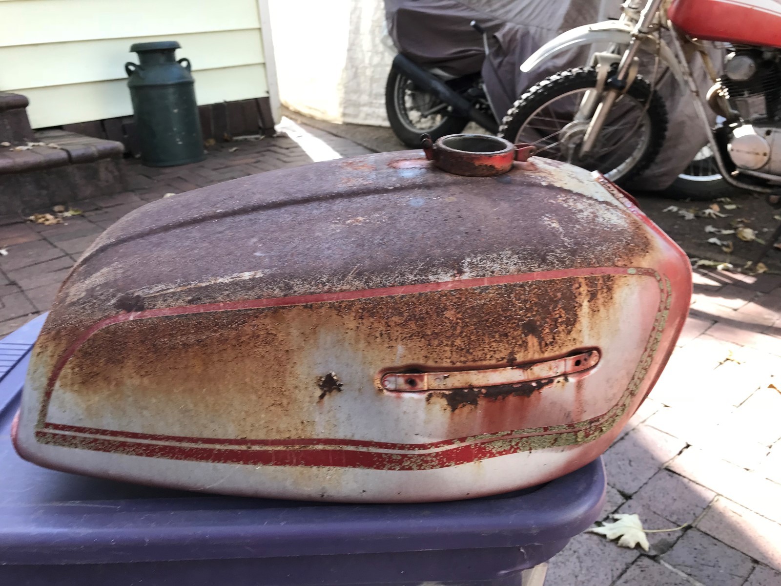 Suzuki GT380 Gas Tank GT 380 550 Fuel Vintage GT 550 | eBay