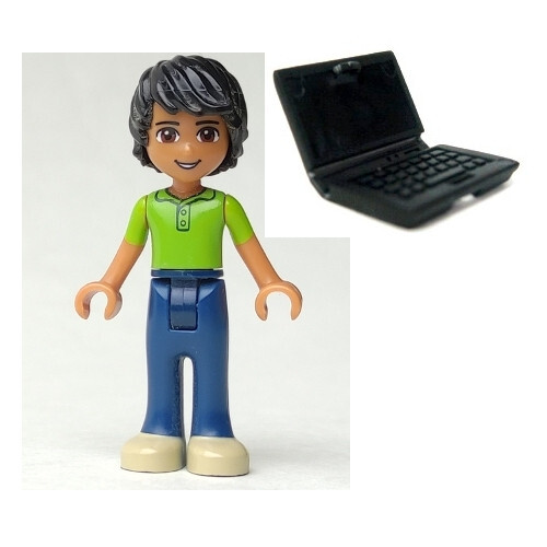 LEGO Friends 41005 Matthew Minifigure with Laptop Heartlake High School ...