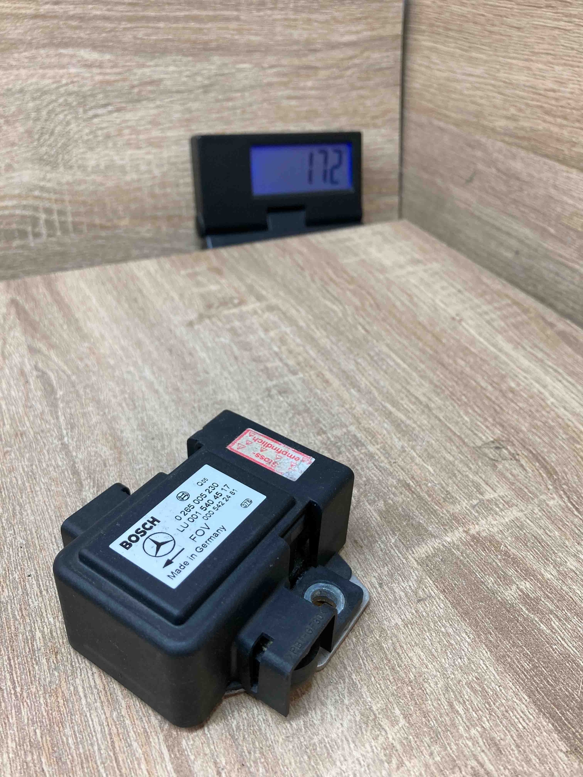 0015404517 0265005230 Bosch Mercedes Benz W220 Acceleration Sensor ESP ...