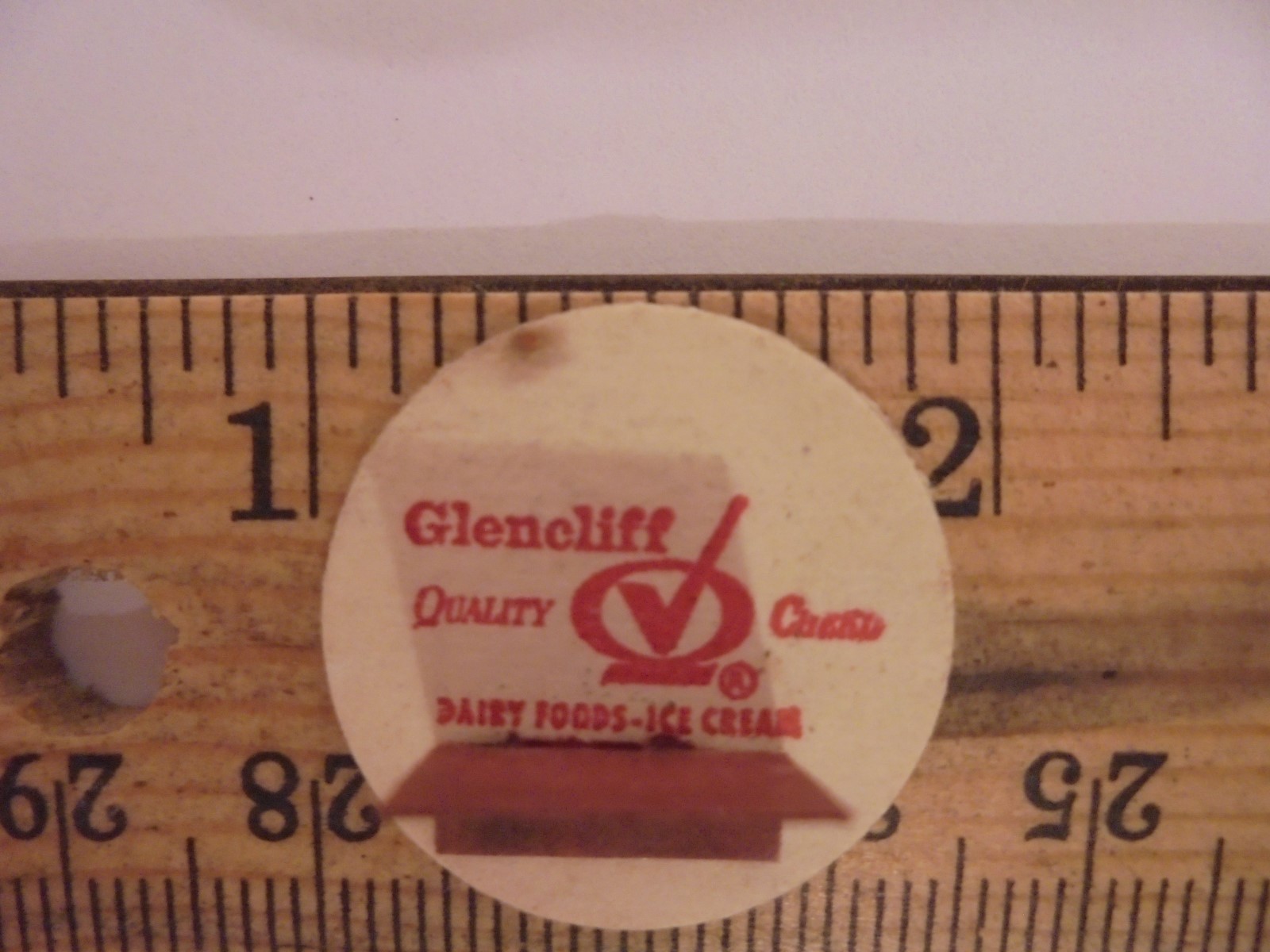 GLENCLIFF QUALITY CHEKD DAIRY FOODS ICE CREAM TULSA OKLAHOMA SMALL ...