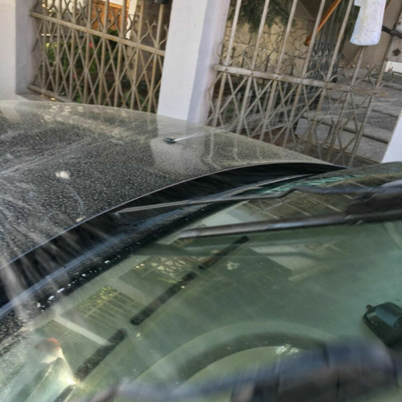 2Pcs Front Windshield Wiper Washer Hood Jet Nozzle For Mitsubishi ...