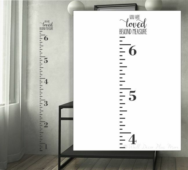 Printable Height Chart Growth Ruler