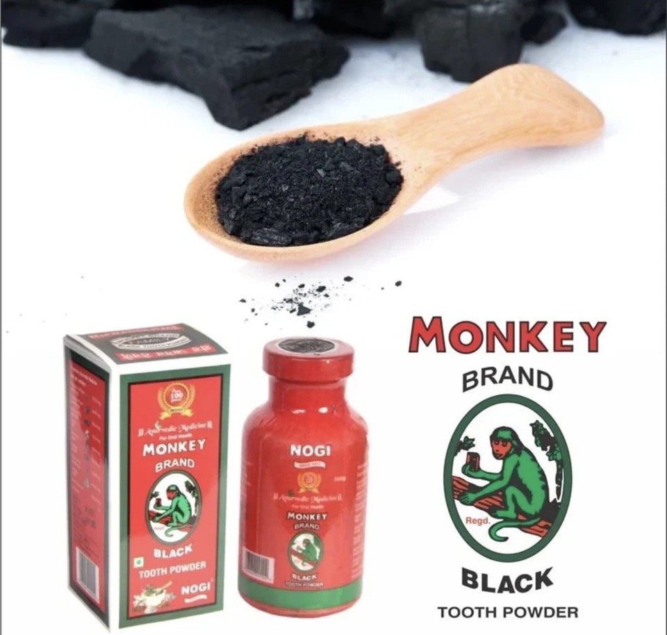 Monkey Brand black tooth powder 100g | eBay UK