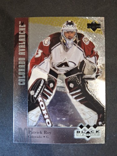 1996-97 Upper Deck Black Diamond Triple Diamond #174 Patrick Roy SP ...