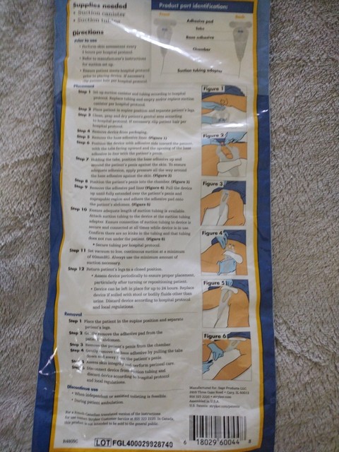 Stryker Sage PrimoFit External Urine Management for the Male Anatomy ...