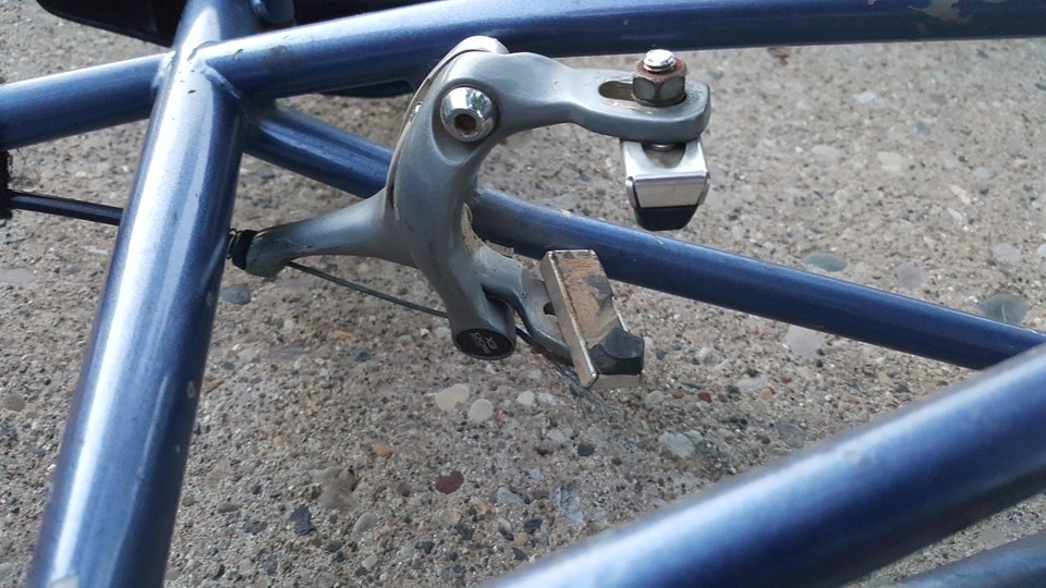 OLD SCHOOL BMX 1989 MCS MANTIS MINI TITANIUM PHASE II TITAN FORK ...