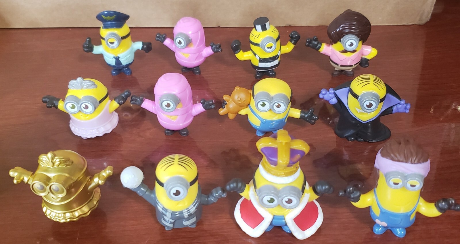 Mcdonalds Happy Meal Toys 13 Minion Orbs & 12 Minion Figurine (LOT OF ...